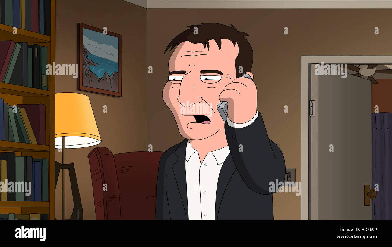 FAMILY GUY, Liam Neeson voicing himself in 'Brian's A Bad Father ...