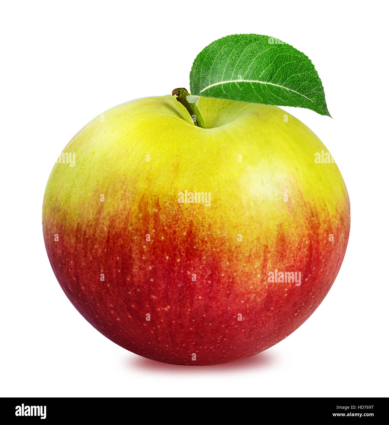 apple isolated on white background Stock Photo - Alamy