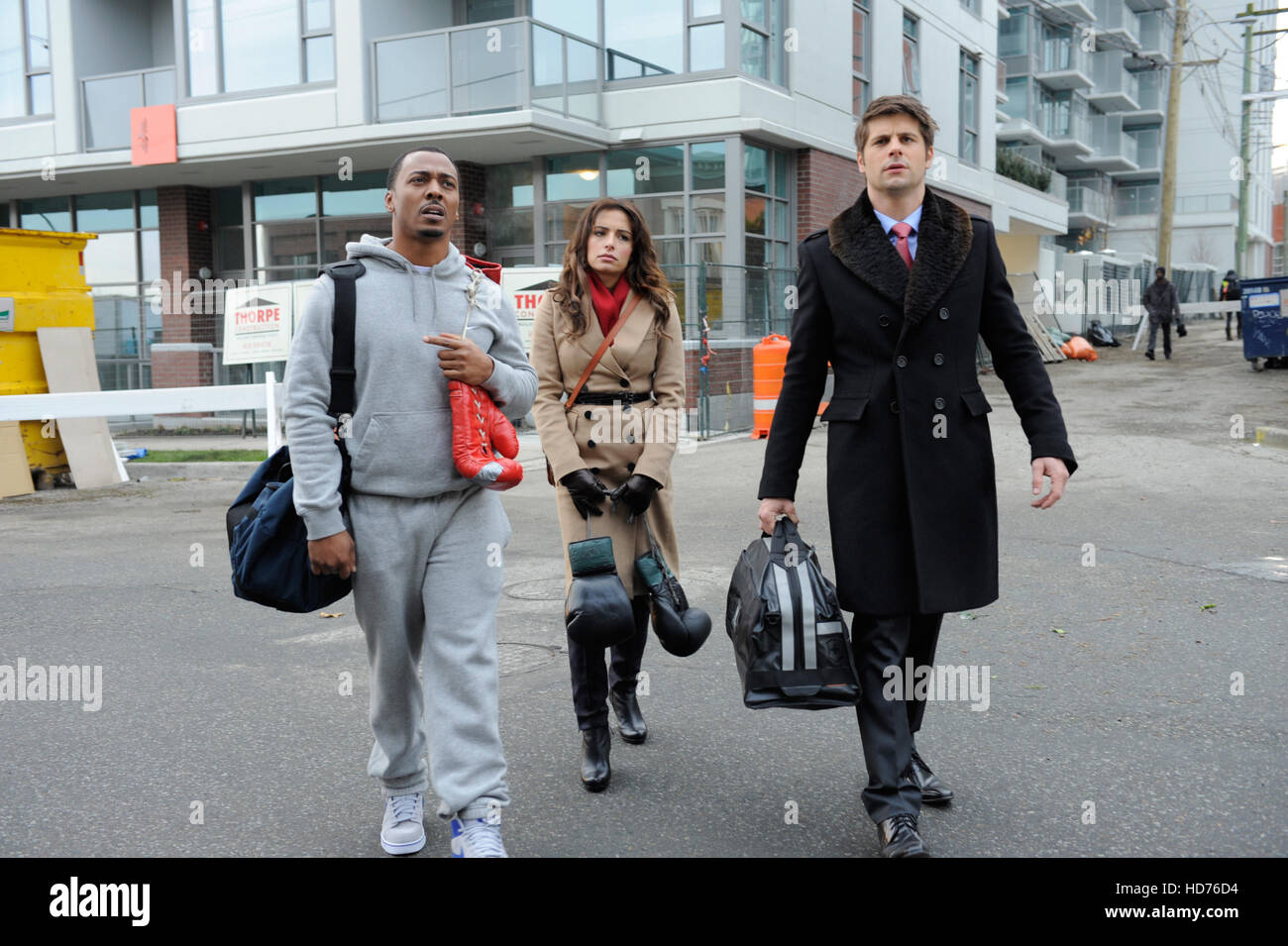 FAIRLY LEGAL, (from left): Ronreaco Lee, Sarah Shahi, Ryan Johnson ...