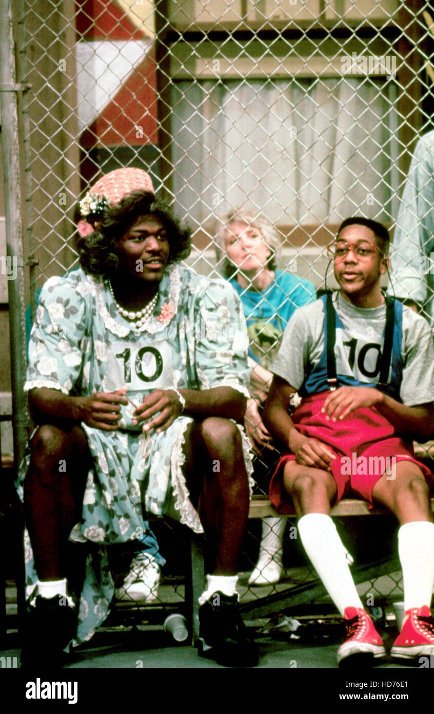 FAMILY MATTERS, Larry Johnson(l), Jaleel White(far right), 1989-1998 ...