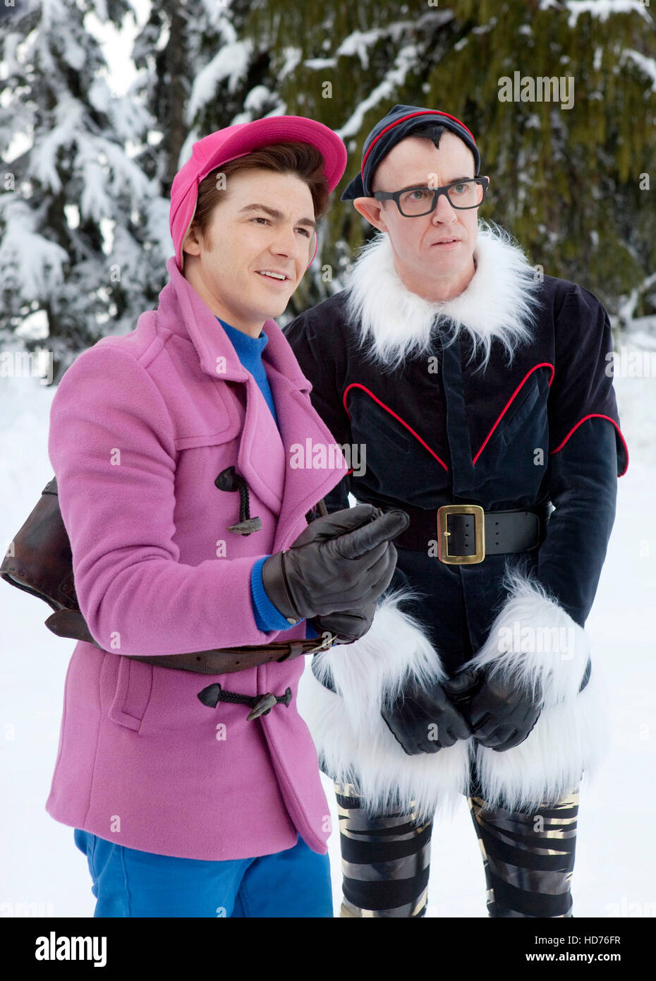 A FAIRLY ODD CHRISTMAS, l-r: Drake Bell, David Lewis, 2012, ph: Katie ...