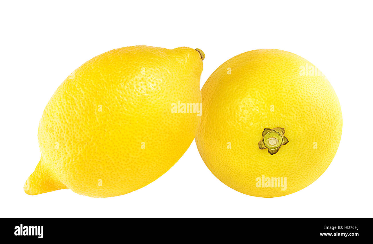 lemon isolated on white background Stock Photo - Alamy