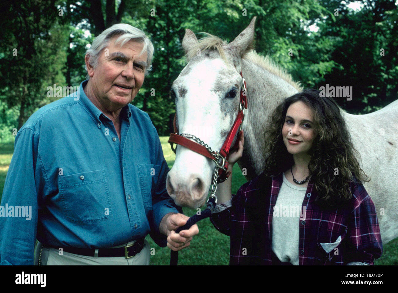 THE GIFT OF LOVE, Andy Griffith, Olivia Burnette, 1994 Stock Photo - Alamy
