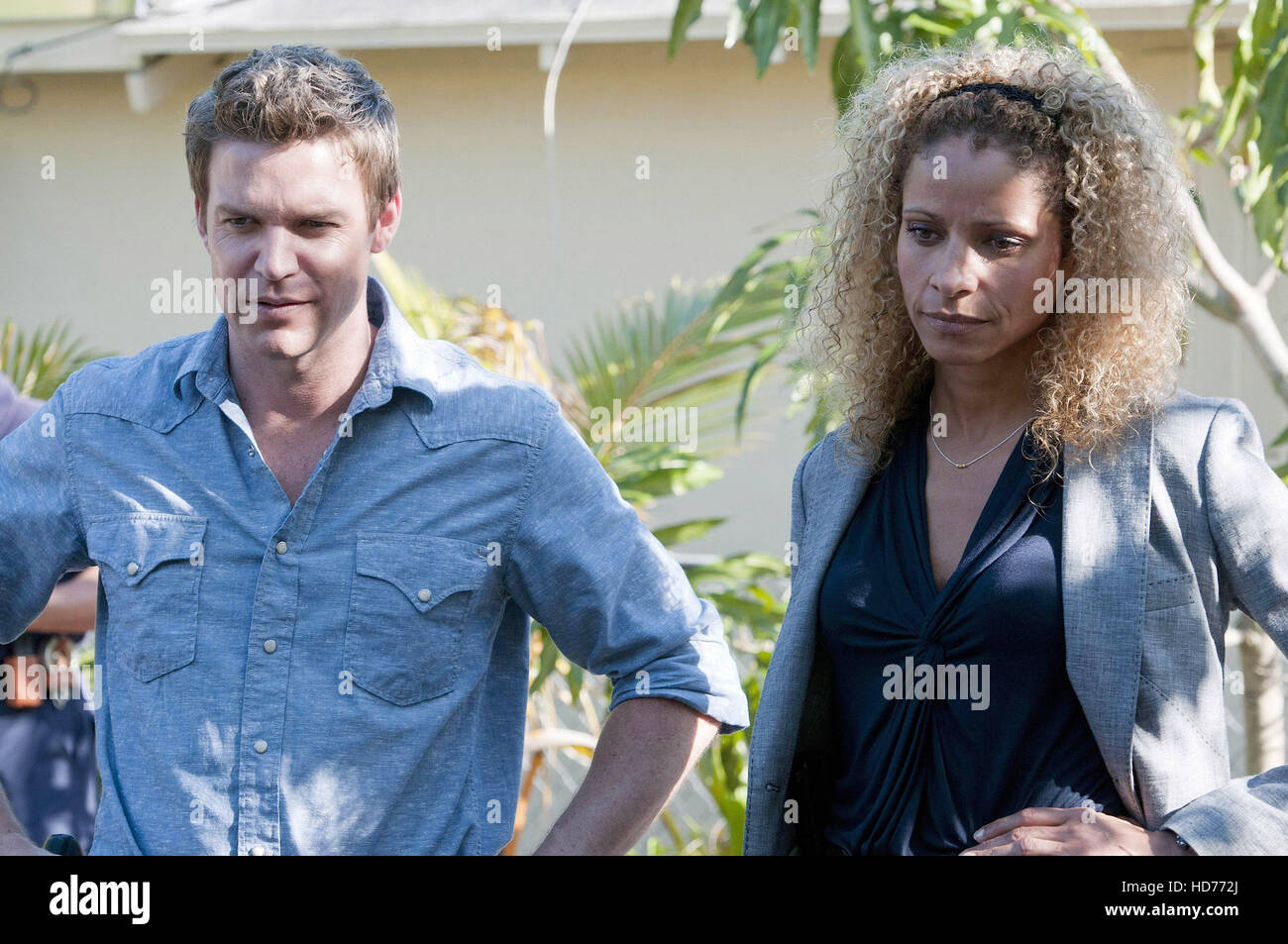 THE GLADES, (from left): Matt Passmore, Michelle Hurd, 'Family Matters ...