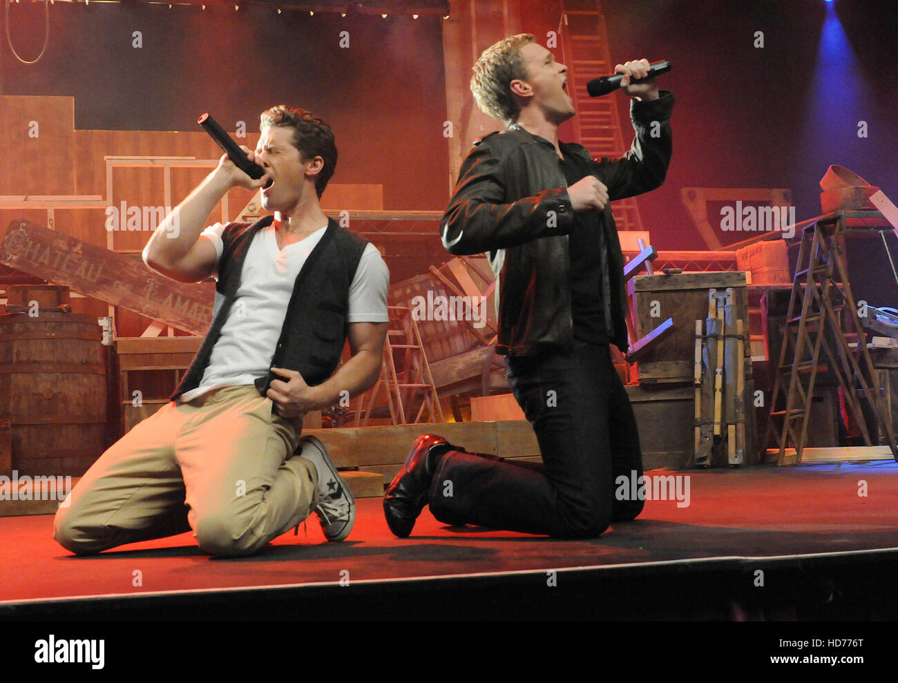 GLEE, (from left): Matthew Morrison, Neil Patrick Harris, 'Dream On ...