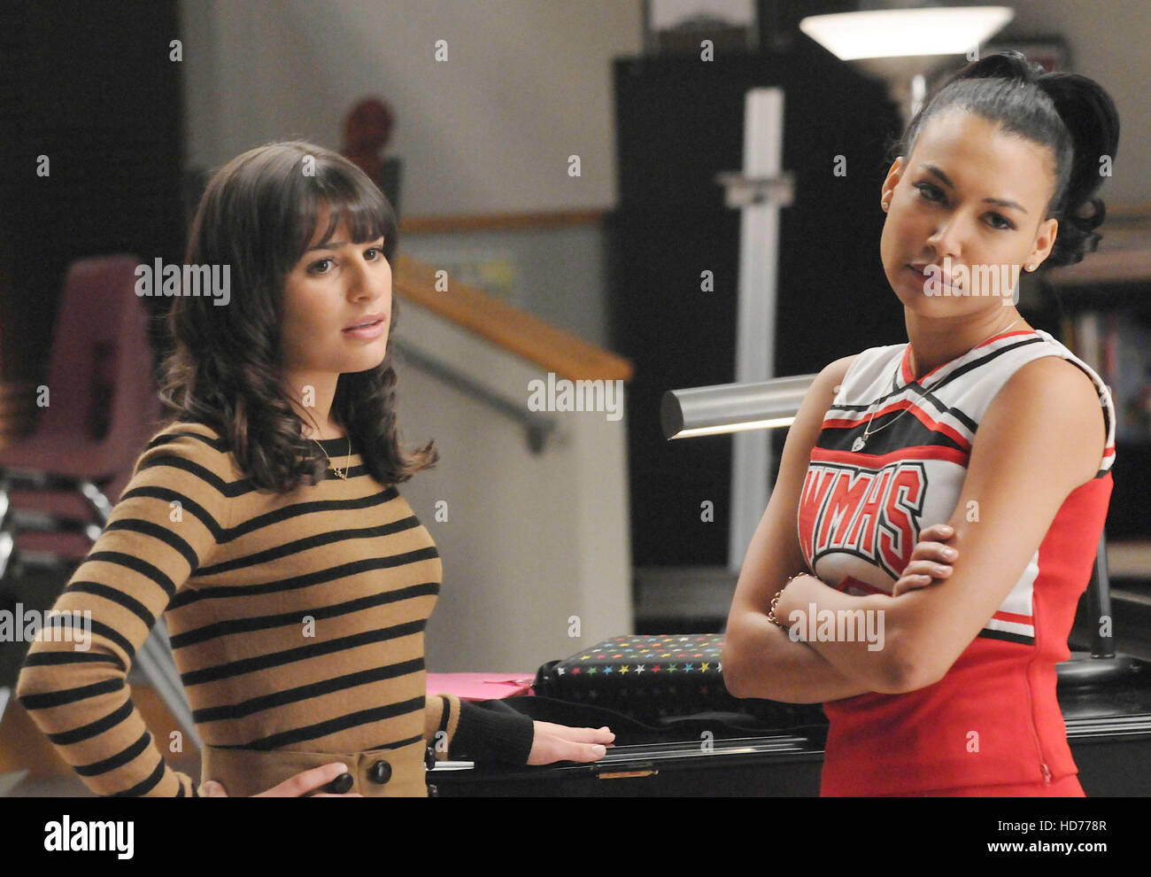 GLEE, (from left): Lea Michele, Naya Rivera, 'Furt', (Season 2, ep. 208, aired Nov. 23, 2010 ...