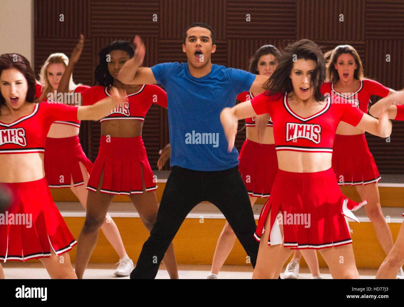 GLEE, center: Jacob Artist in 'Puppet Master' (Season 5, Episode 7 ...