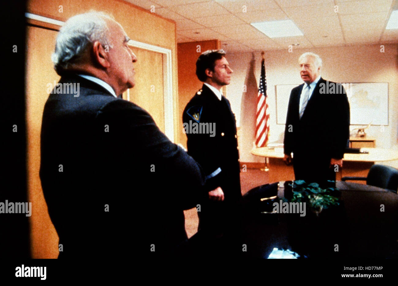 GOOD COPS, BAD COPS, from left: Ed Asner, Ray Sharkey, George Kennedy ...