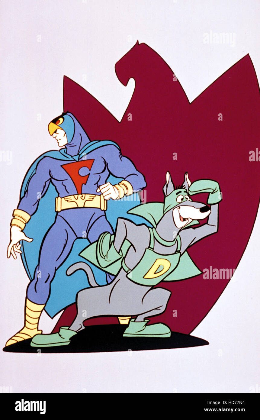 THE GODZILLA/DYNOMUTT HOUR WITH THE FUNKY PHANTOM, The Blue Falcon ...