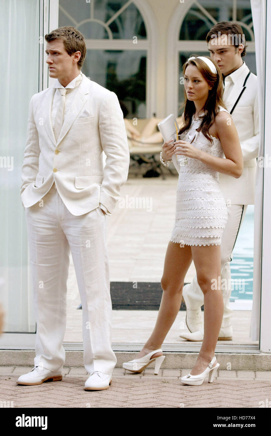 GOSSIP GIRL, (from left): Patrick Heusinger, Leighton Meester, Ed ...