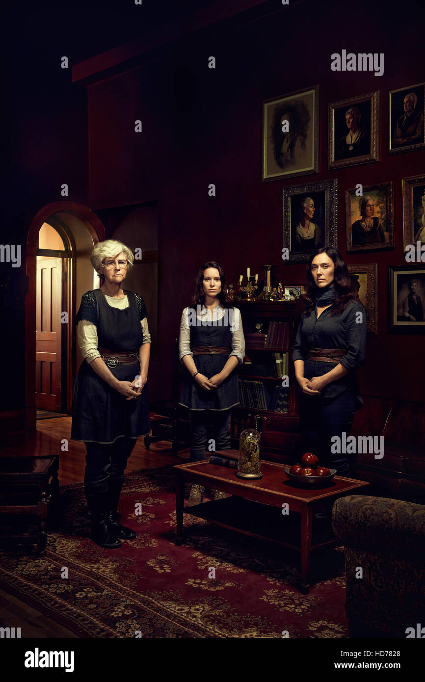 HELIX, l-r: Clare Coulter, Alison Louder, Severn Thompson (Season 2 ...
