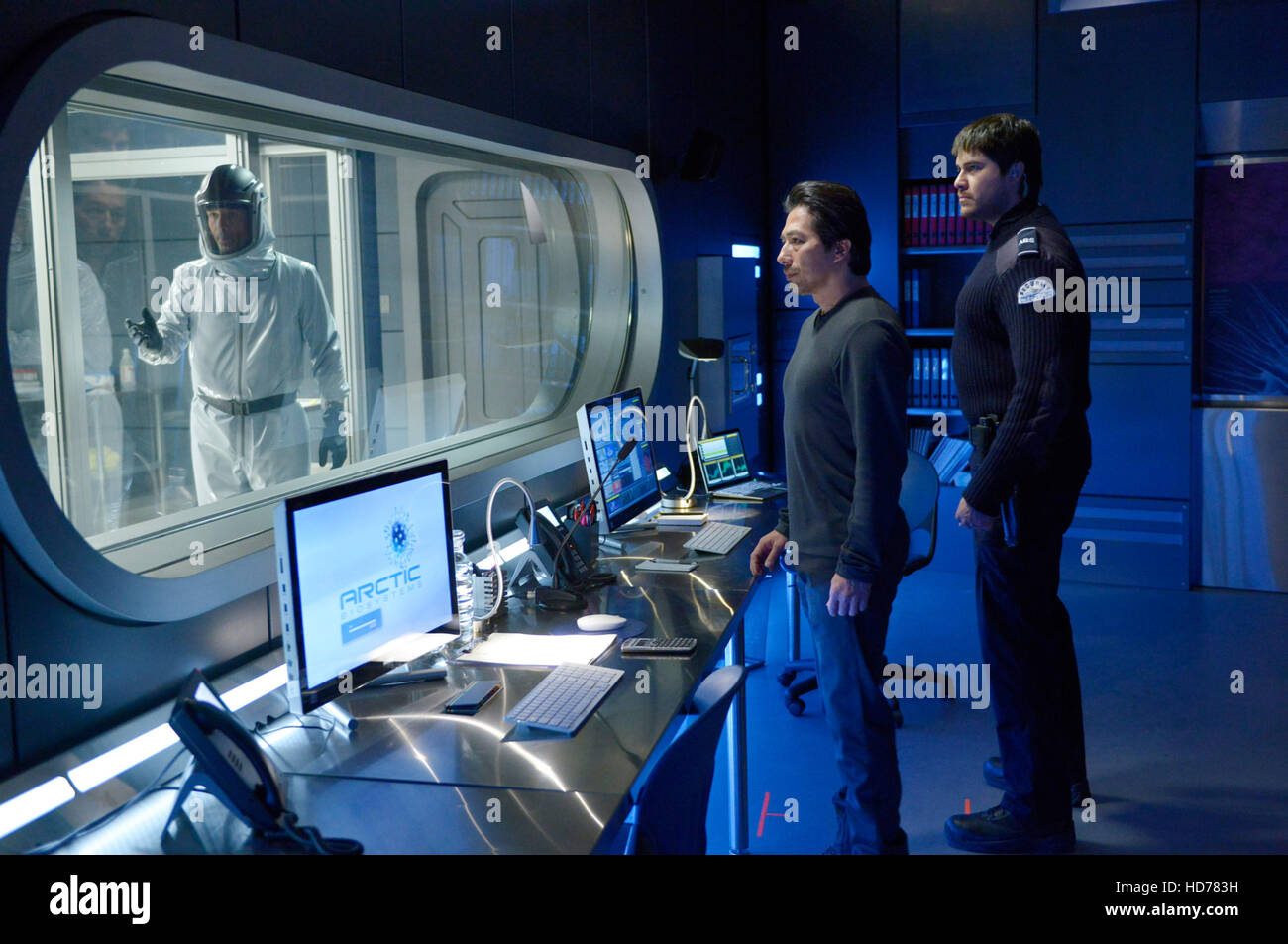 HELIX, (from left): Billy Campbell, Hiroyuki Sanada, Meegwun ...