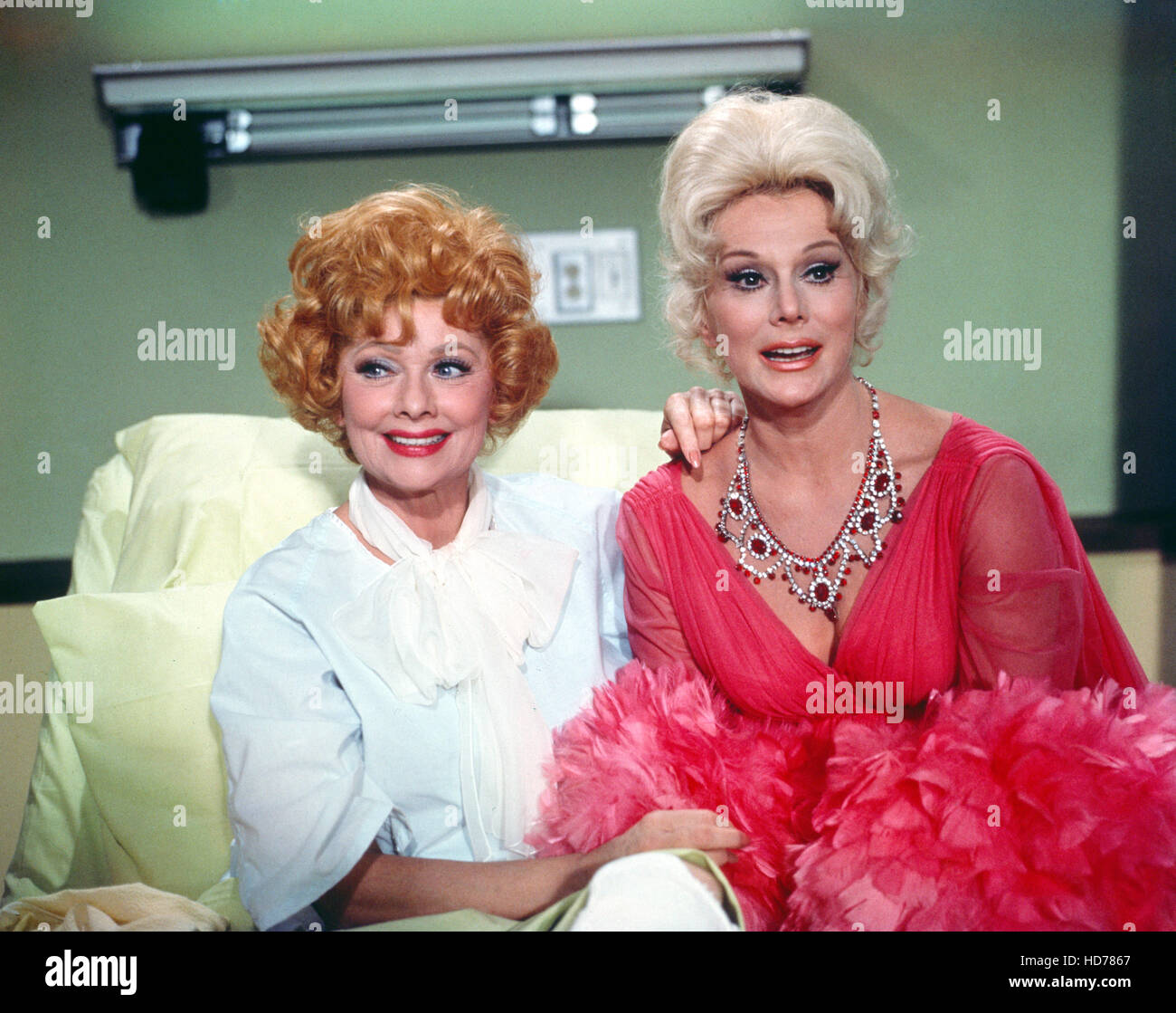 HERE'S LUCY, Lucille Ball, Eva Gabor, 1968-1974 Stock Photo - Alamy