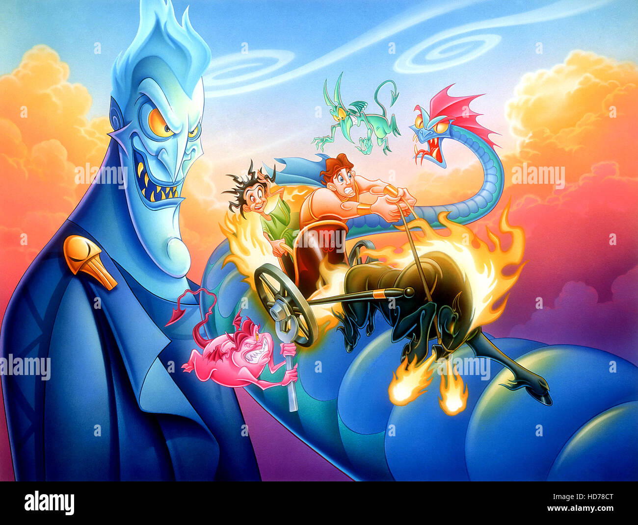 HERCULES, Hercules (center), 1998-99, © Walt Disney Television ...