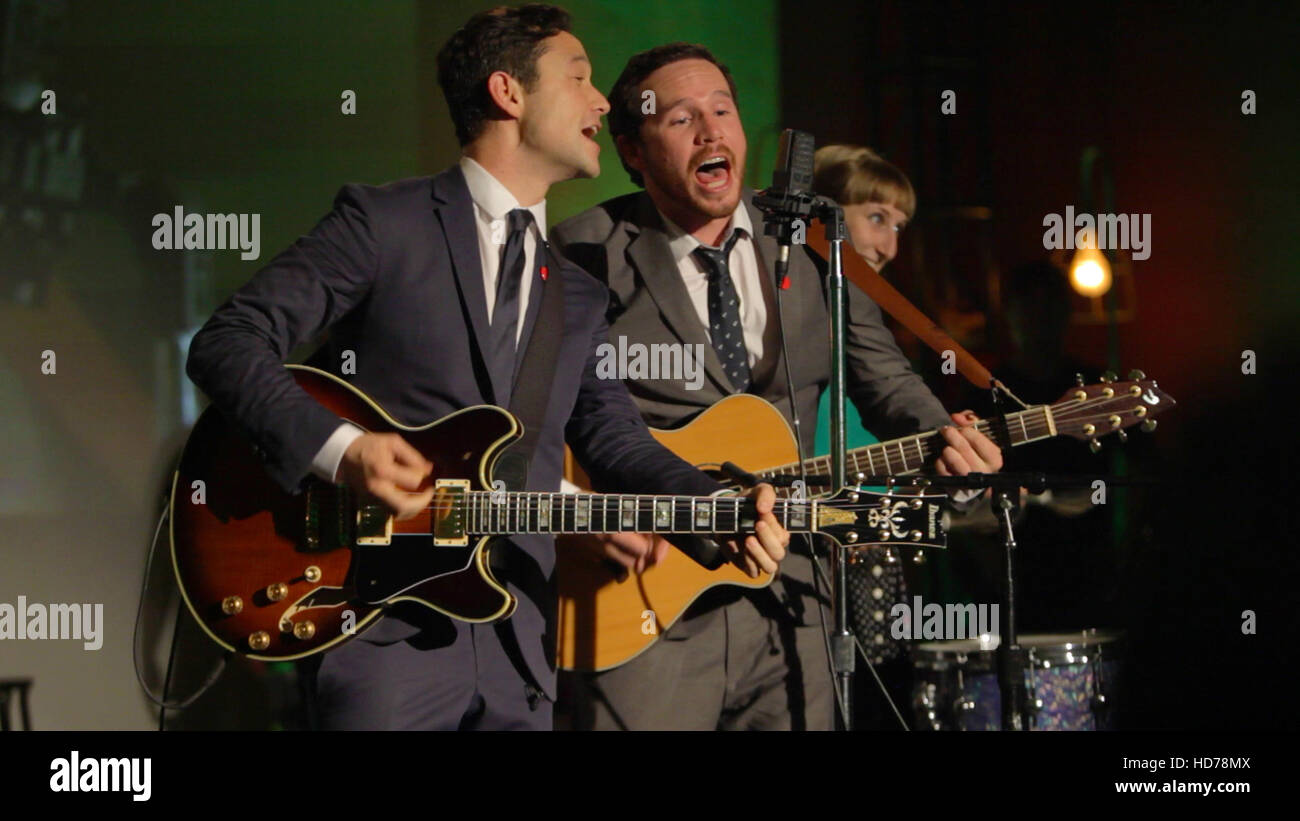 HITRECORD ON TV, (from left): host Joseph Gordon-Levitt, Adam McGrath ...
