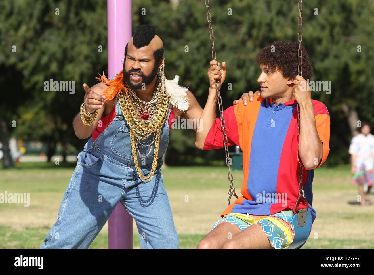KEY AND PEELE, l-r: Jordan Peele (dressed as Mr. T.), Keegan-Michael ...