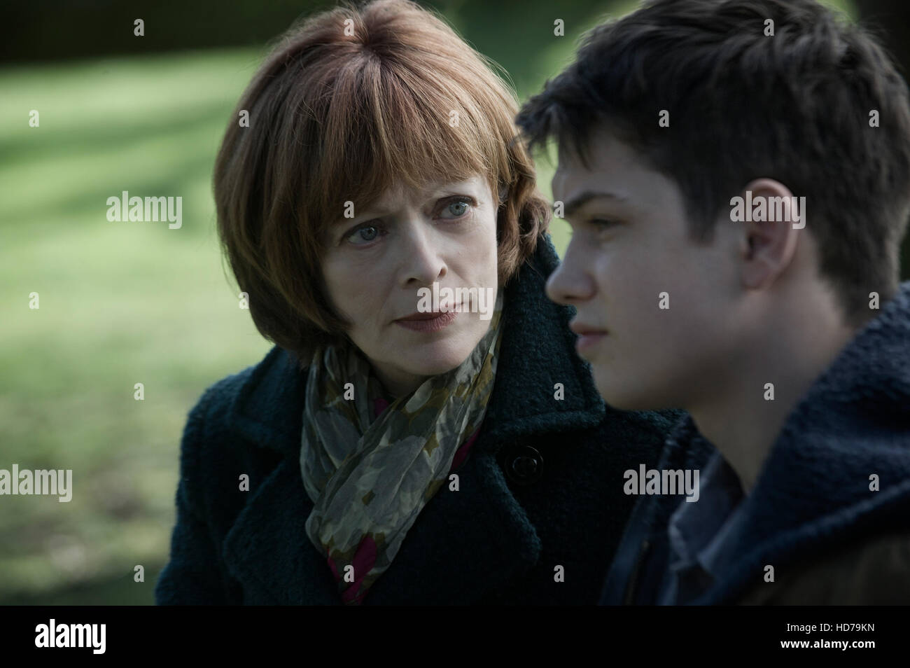 THE KILLING, l-r: Frances Fisher, Liam James, (Season 4, 2014). ph ...