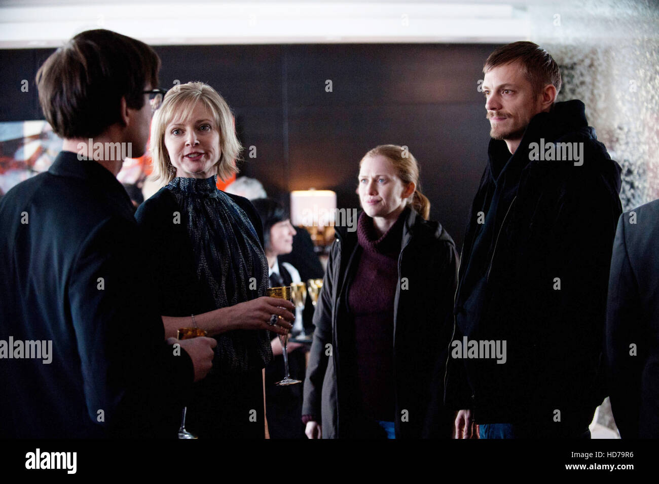 THE KILLING, (from 2nd to left): Allison Hossack, Mireille Enos, Joel ...