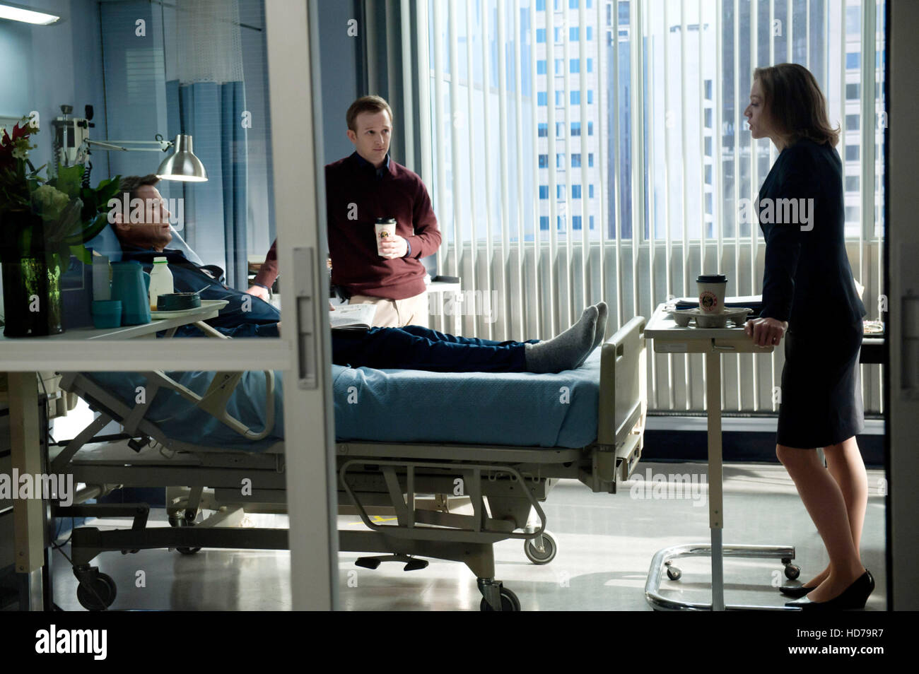 THE KILLING, (from left): Billy Campbell, Eric Ladin, Kristin Lehman ...