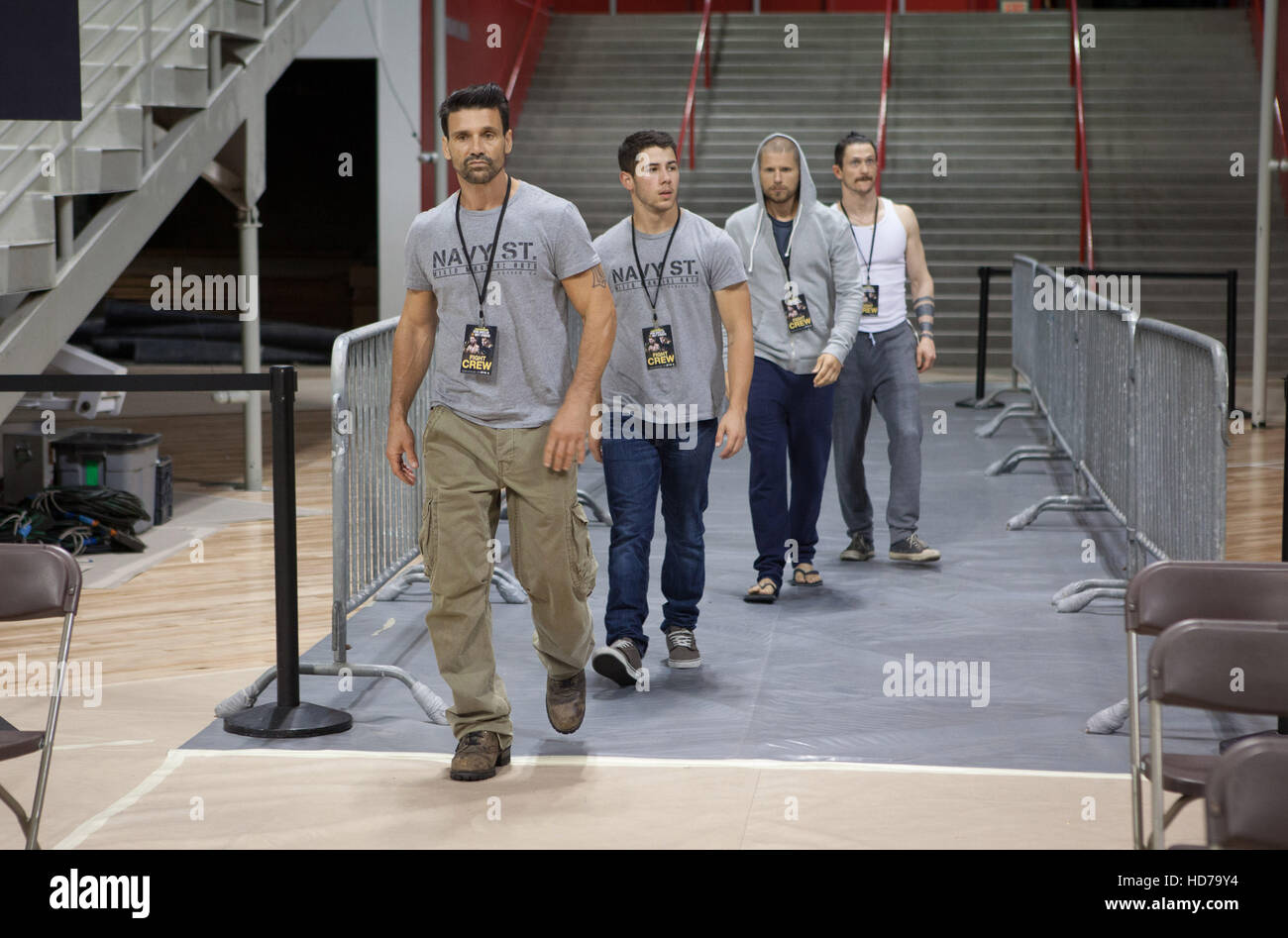 KINGDOM, l-r: Frank Grillo, Nick Jonas, Matt Lauria, Jonathan Tucker in ...