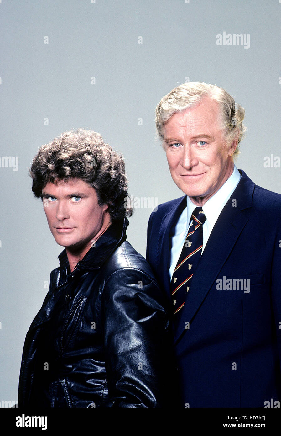 KNIGHT RIDER, David Hasselhoff, Edward Mulhare, 1982-86, © Universal TV ...