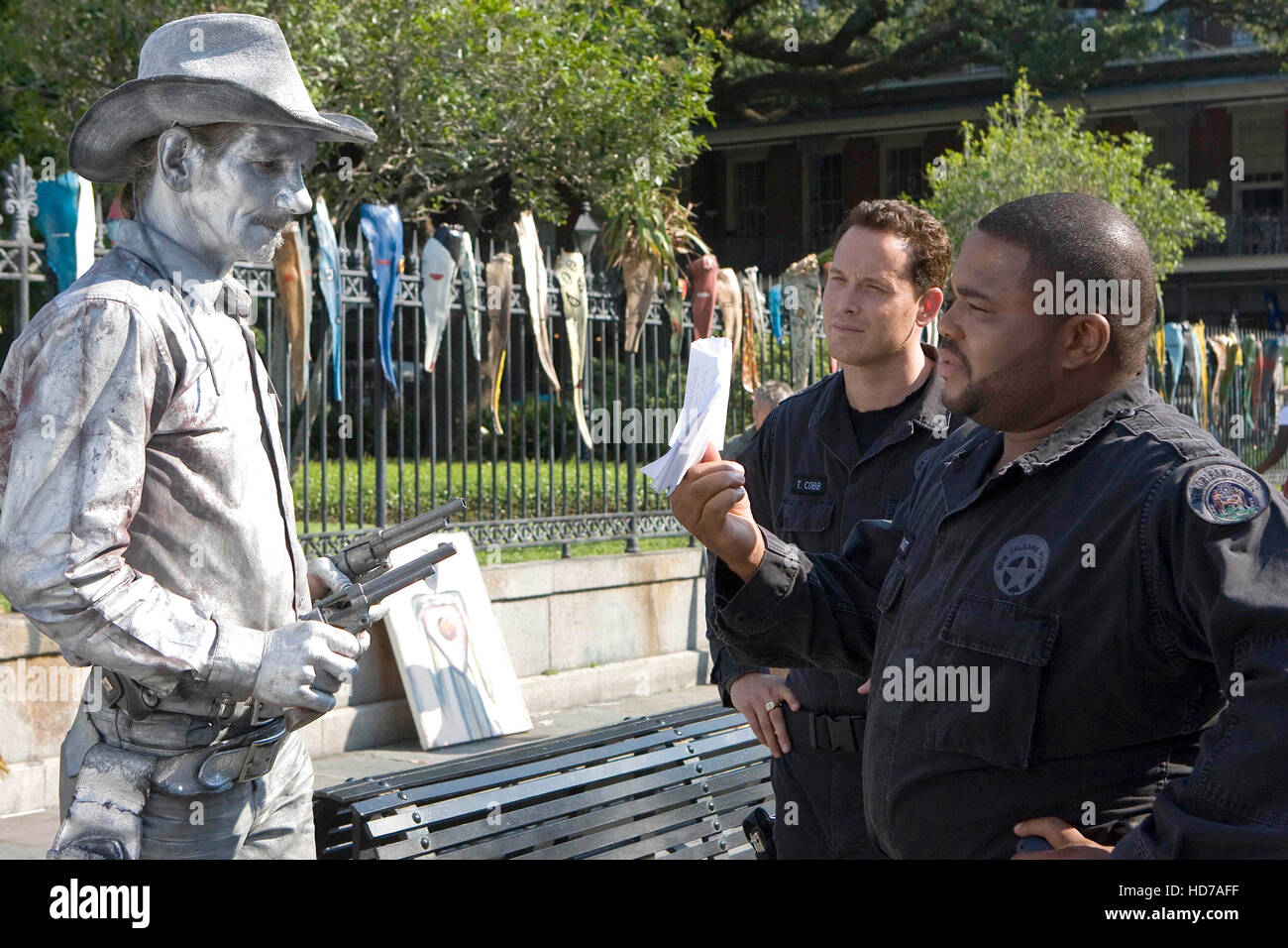 K-VILLE, Street performer, Cole Hauser, Anthony Anderson, 'Cobb's Web ...