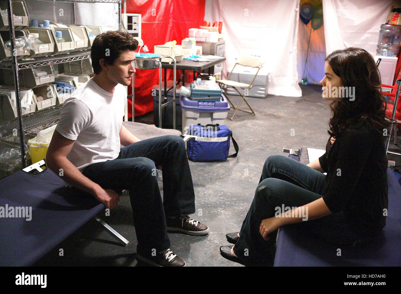 Matt Dallas And Jaimie Alexander