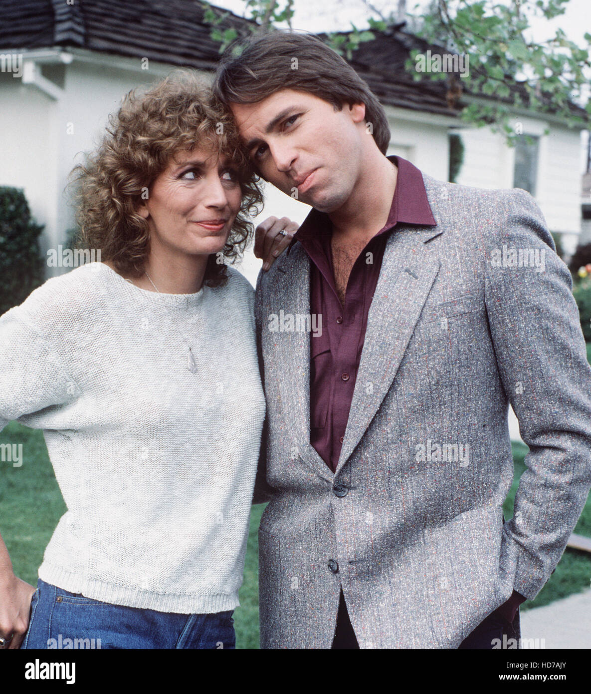LOVE THY NEIGHBOR, Penny Marshall, John Ritter, 1984. © ABC / Courtesy ...