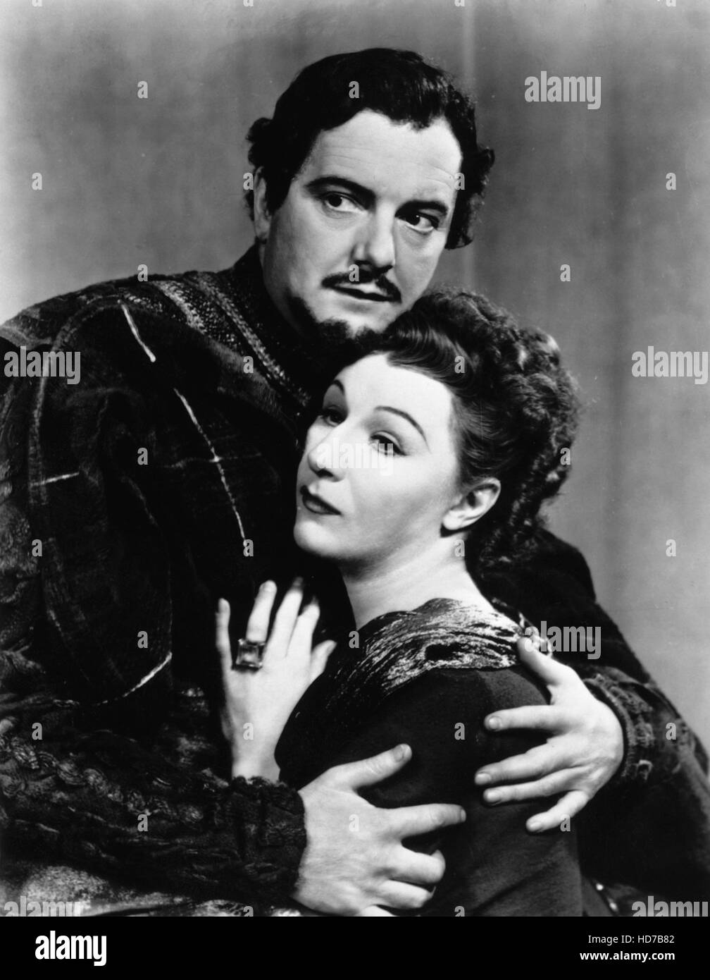MACBETH, Maurice Evans, Dame Judith Anderson, 1954 Stock Photo - Alamy