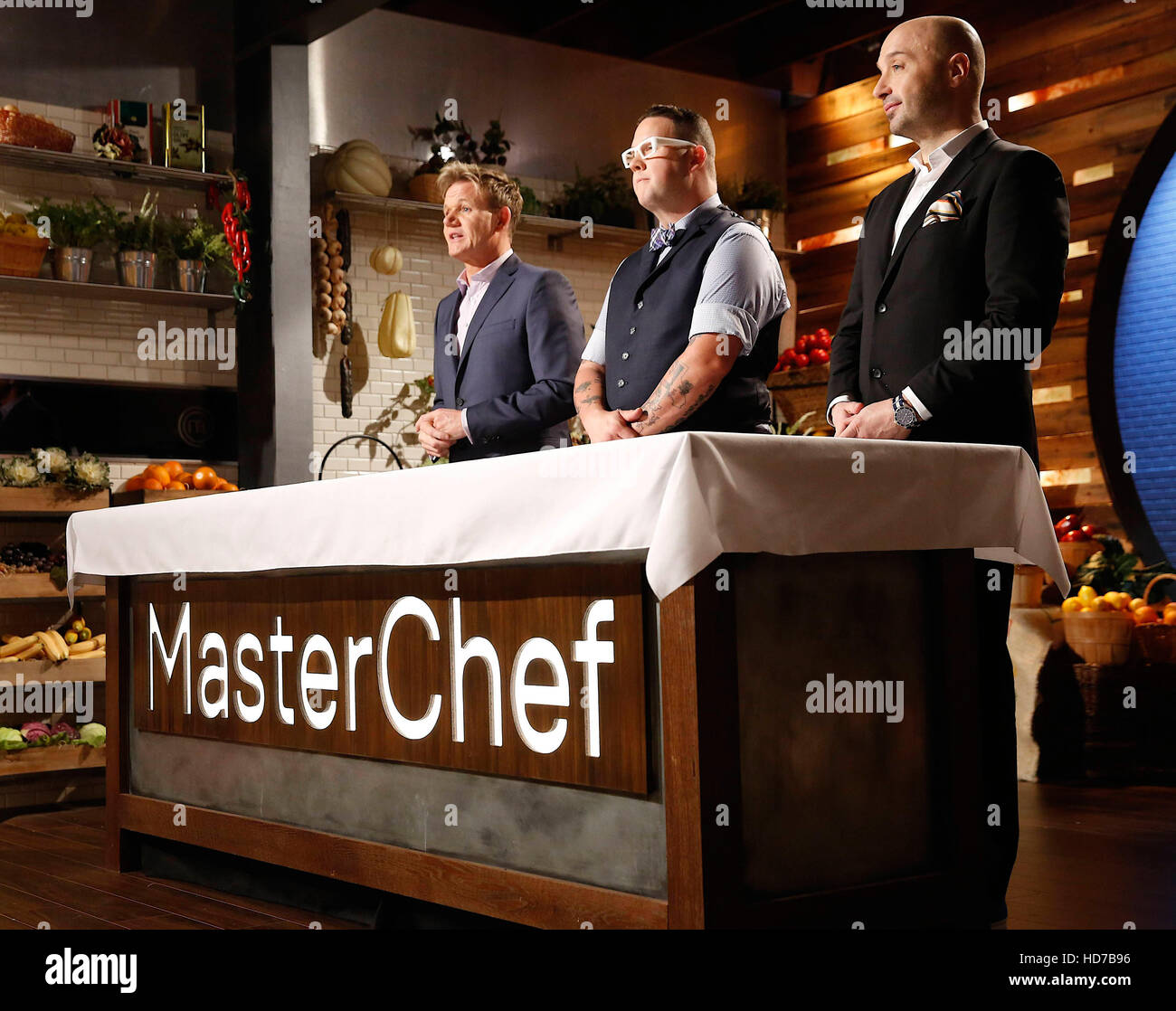 MASTER CHEF, l-r: Gordon Ramsay, Graham Elliot, Joe Bastianich (Season ...