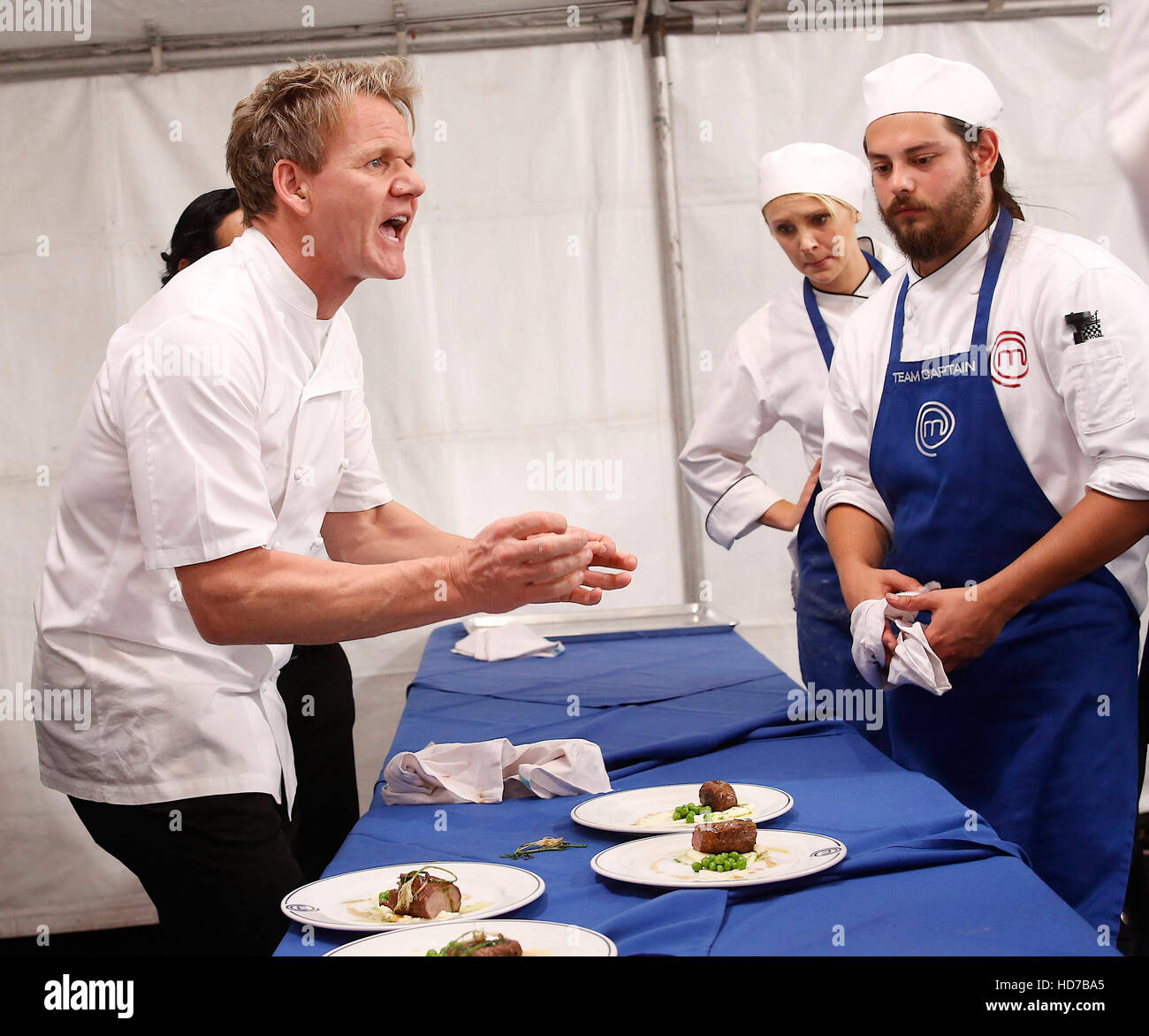 MASTER CHEF, l-r: Gordon Ramsay, Jesse Lysiak, James Nelson, (Season 4 ...