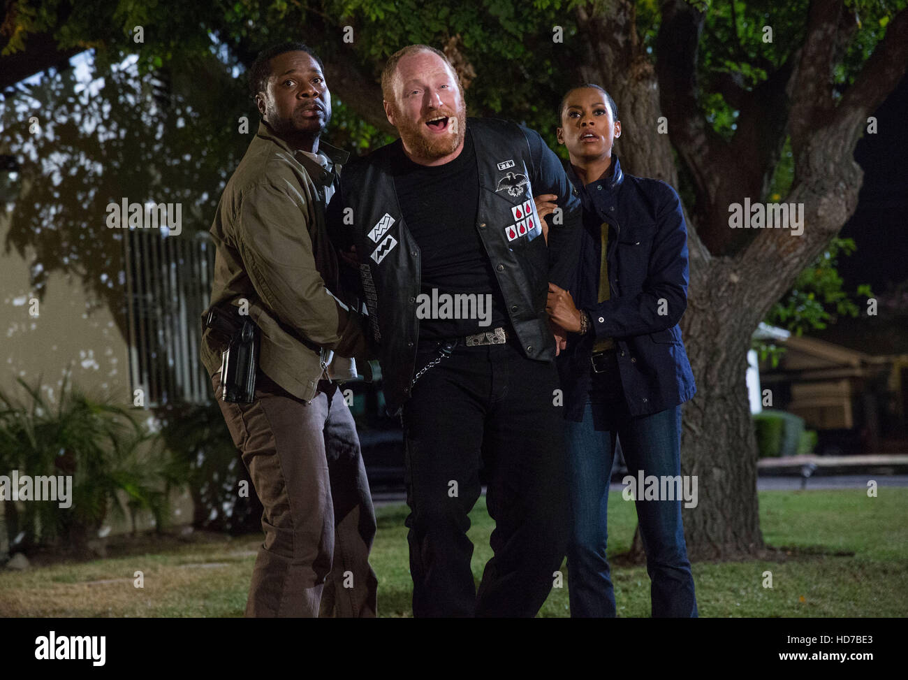 MAJOR CRIMES, (from left): Malcolm-Jamal Warner, Mac Brandt, Kearran ...