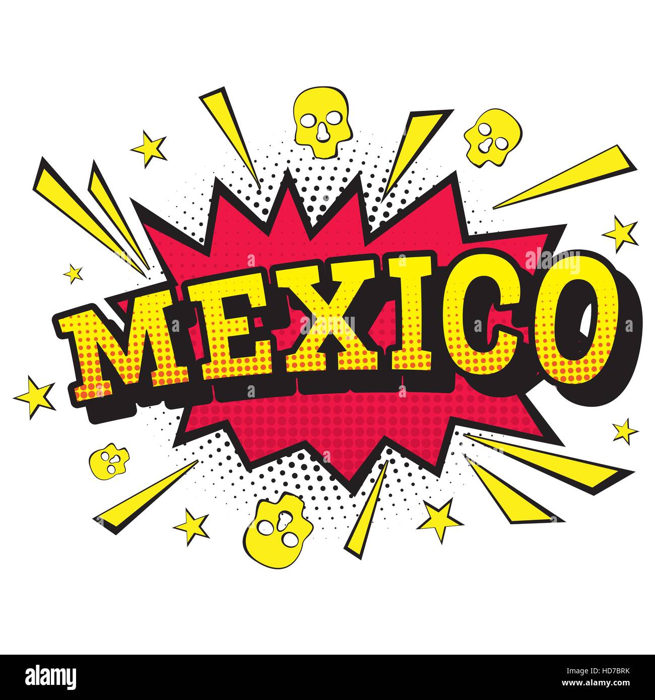 Mexicaanse Graffiti Letters