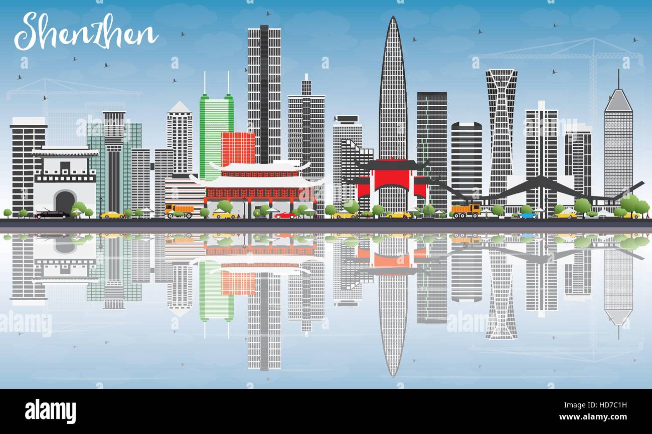 Shenzhen guangdong Stock Vector Images - Alamy