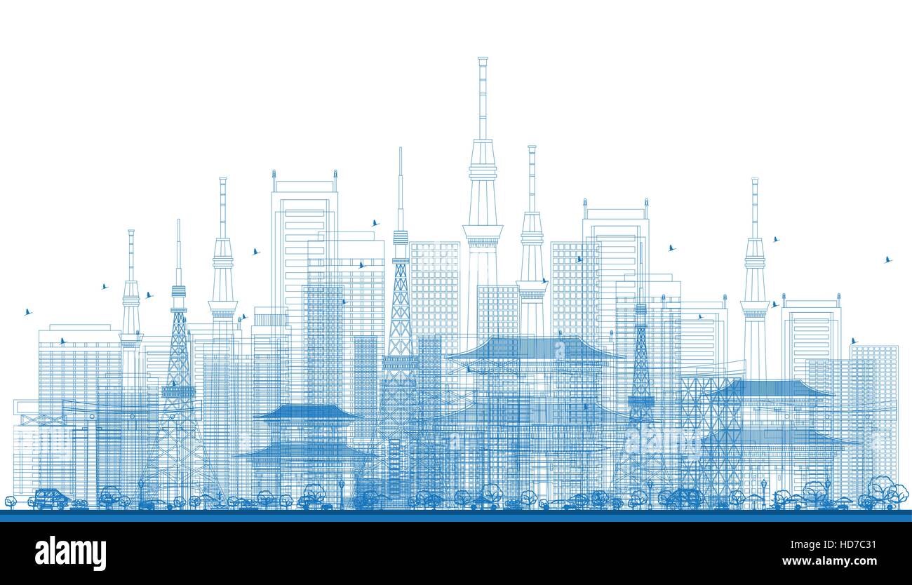 Color towers Stock Vector Images - Alamy