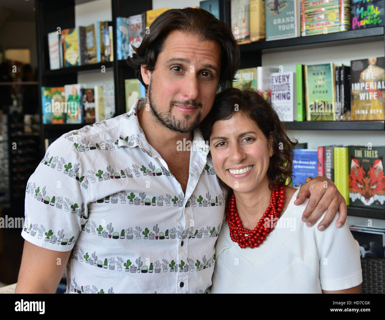 Author Margaret Cardillo and Pablo Cartaya sign copies of 'Just Being ...