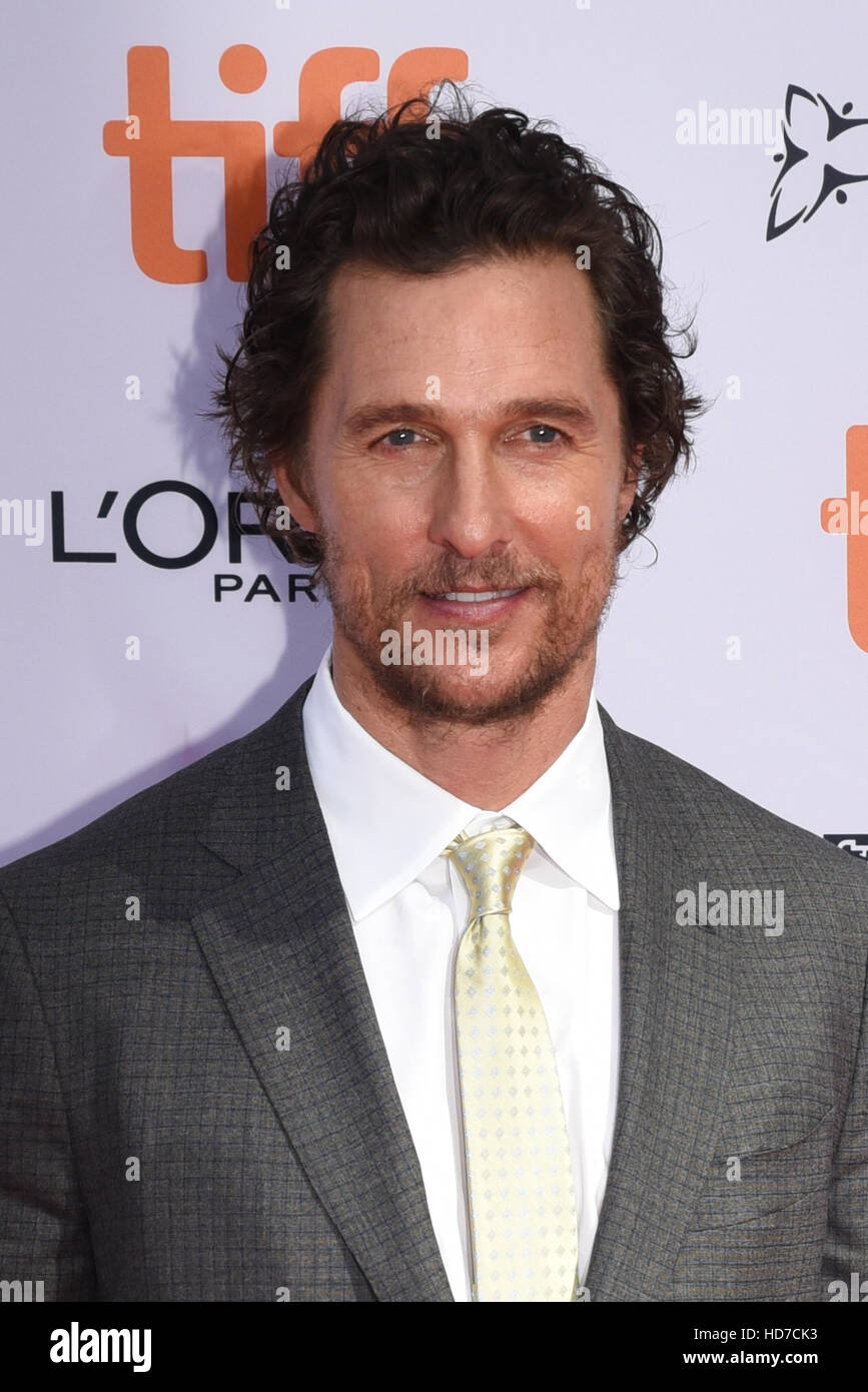 Matthew McConaughey attending the premiere of 'Sing' at the Princess of ...