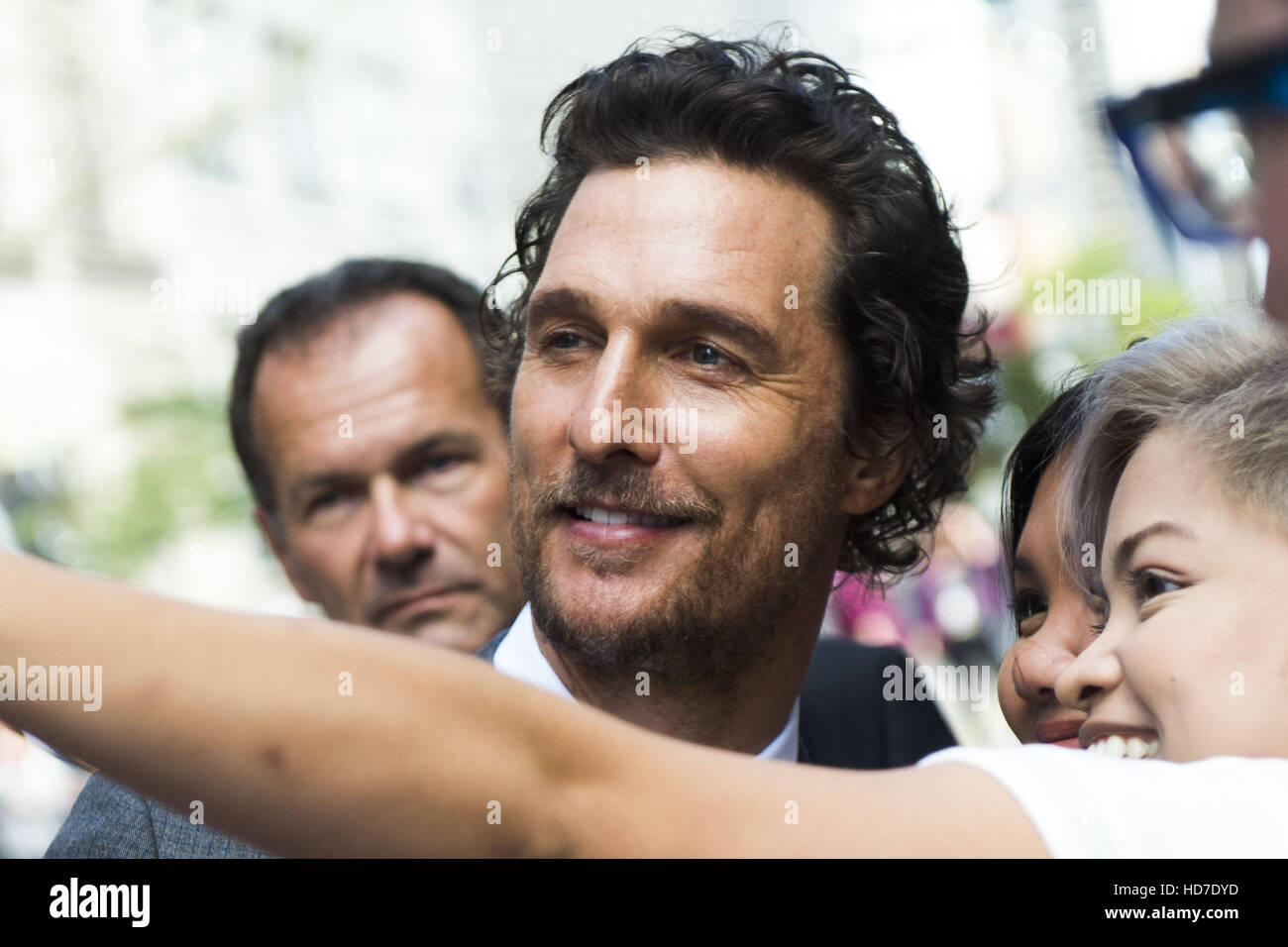 Matthew McConaughey attending the premiere of 'Sing' at the Princess of ...
