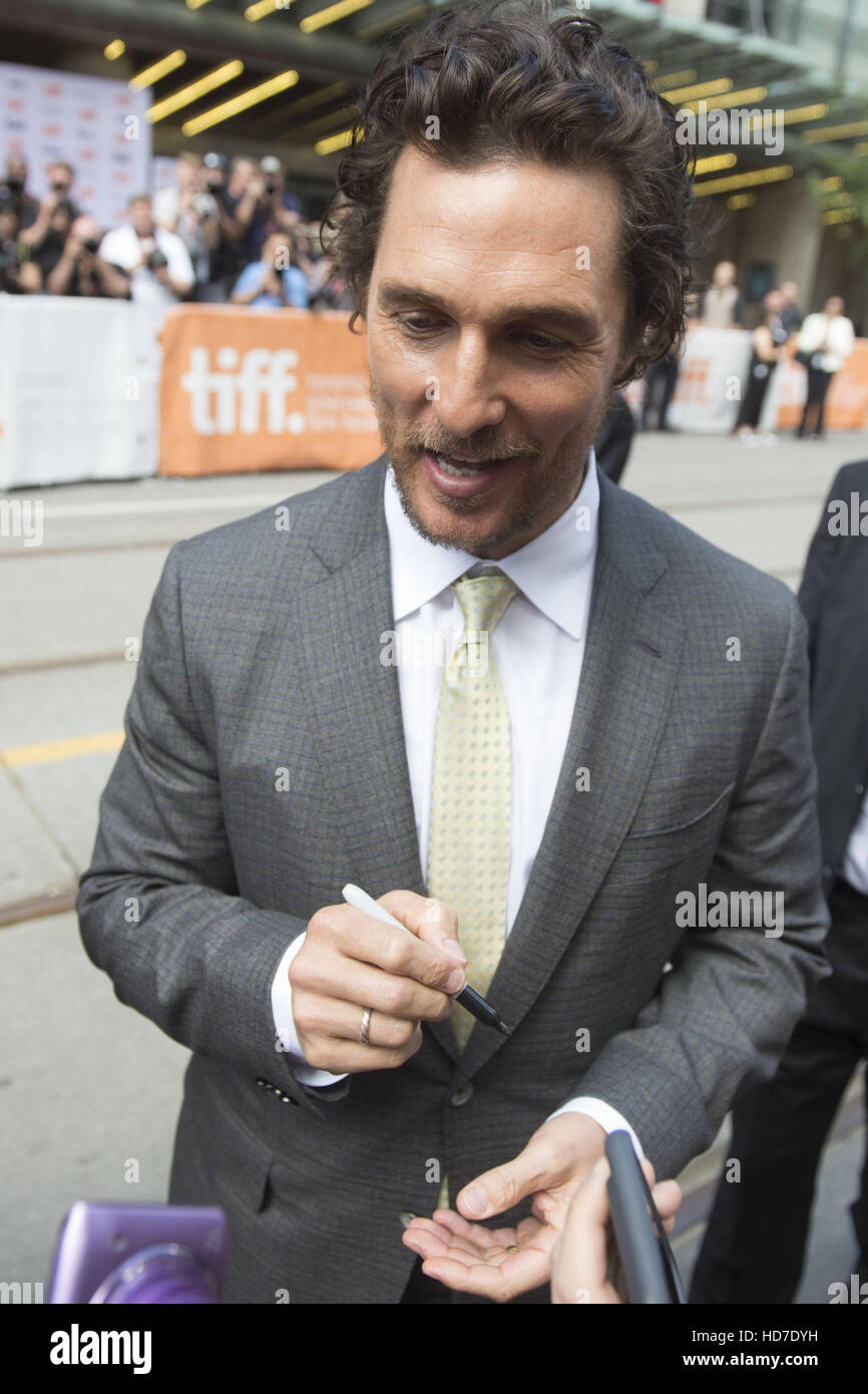 Matthew McConaughey attending the premiere of 'Sing' at the Princess of ...