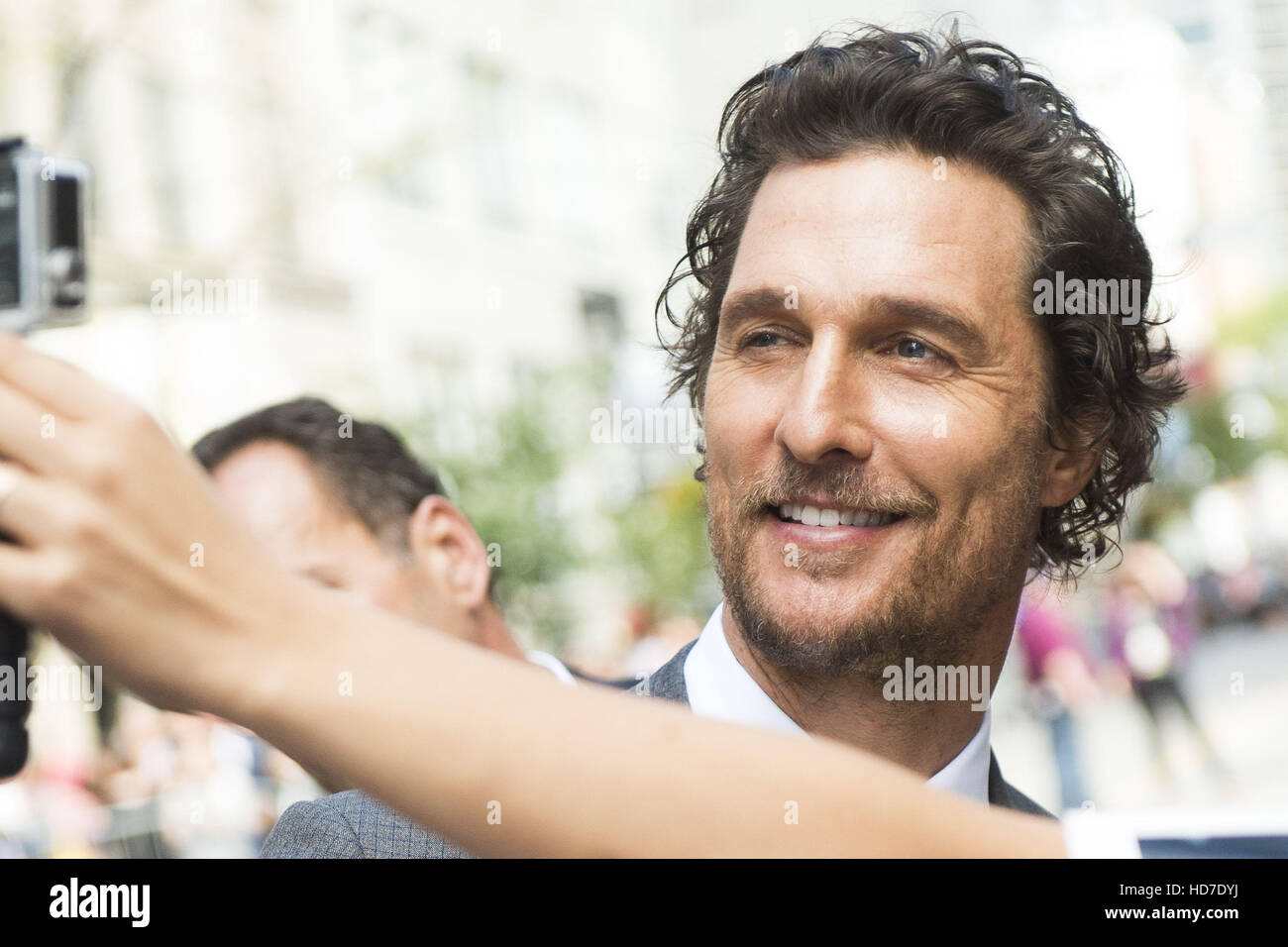 Matthew McConaughey attending the premiere of 'Sing' at the Princess of ...