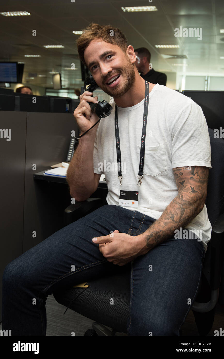 BGC Partners Charity Day held at Canary Wharf. Featuring: Danny ...