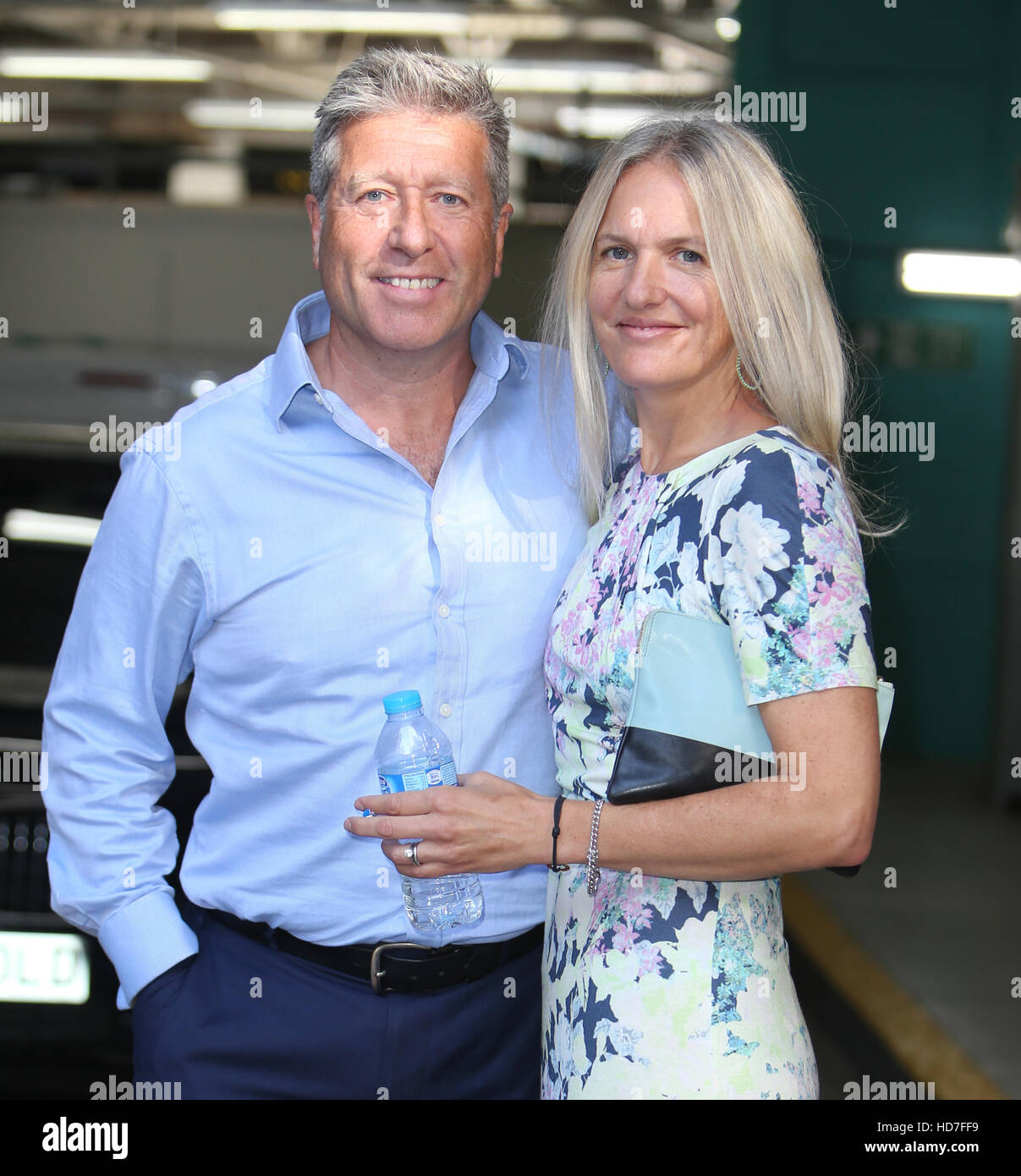 Neil Fox and Vicky Fox outside ITV Studios Featuring: Neil Fox, Vicky ...