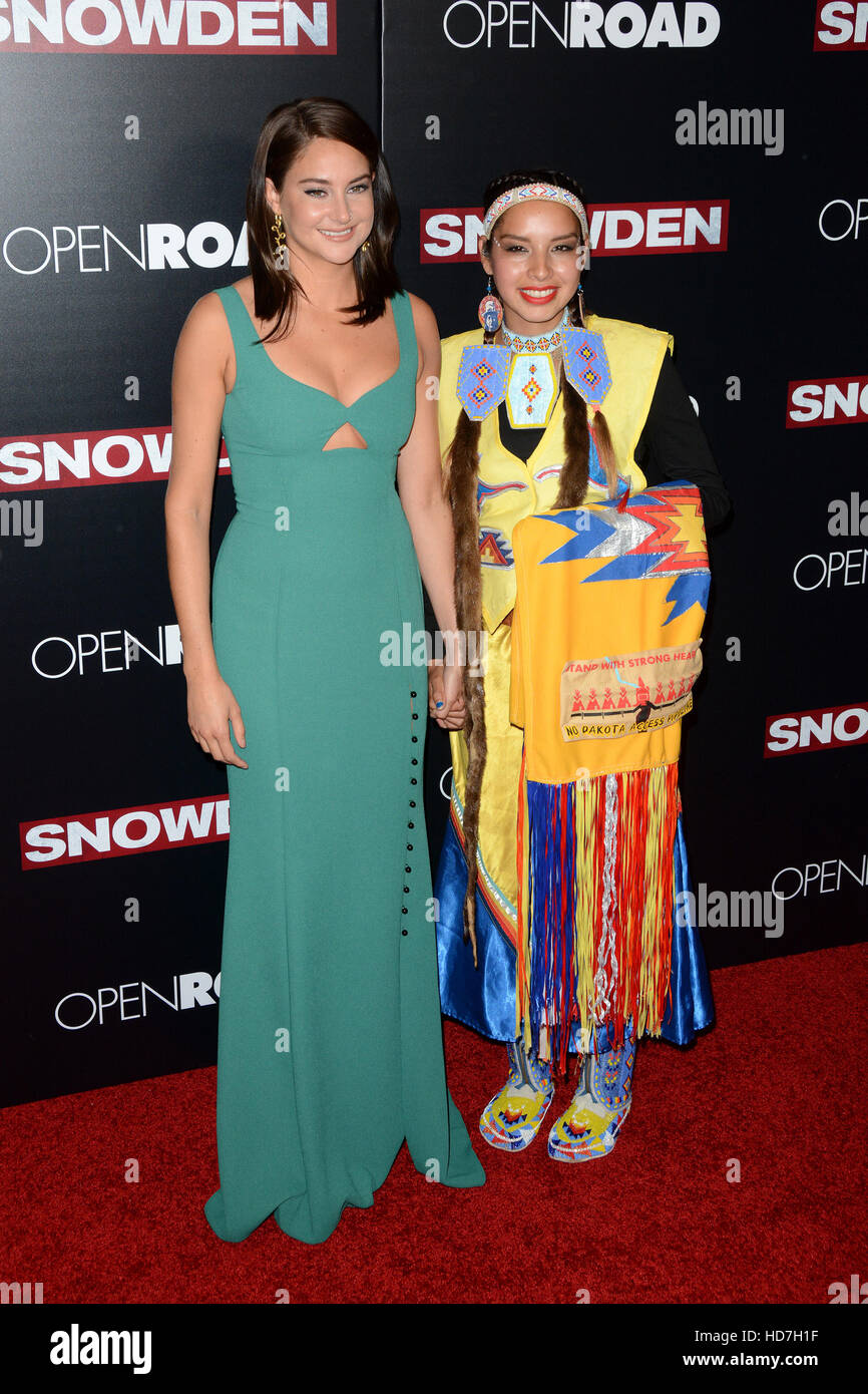 New York 'Snowden' Film Premiere - Red Carpet Arrivals Featuring ...