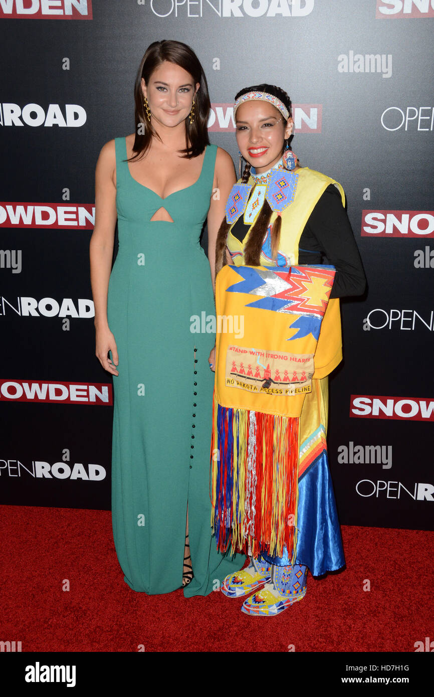 New York 'Snowden' Film Premiere - Red Carpet Arrivals Featuring ...
