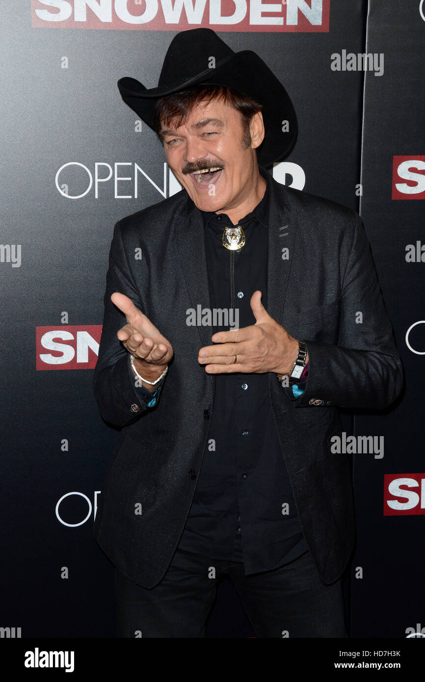 New York 'Snowden' Film Premiere - Red Carpet Arrivals Featuring: Randy ...