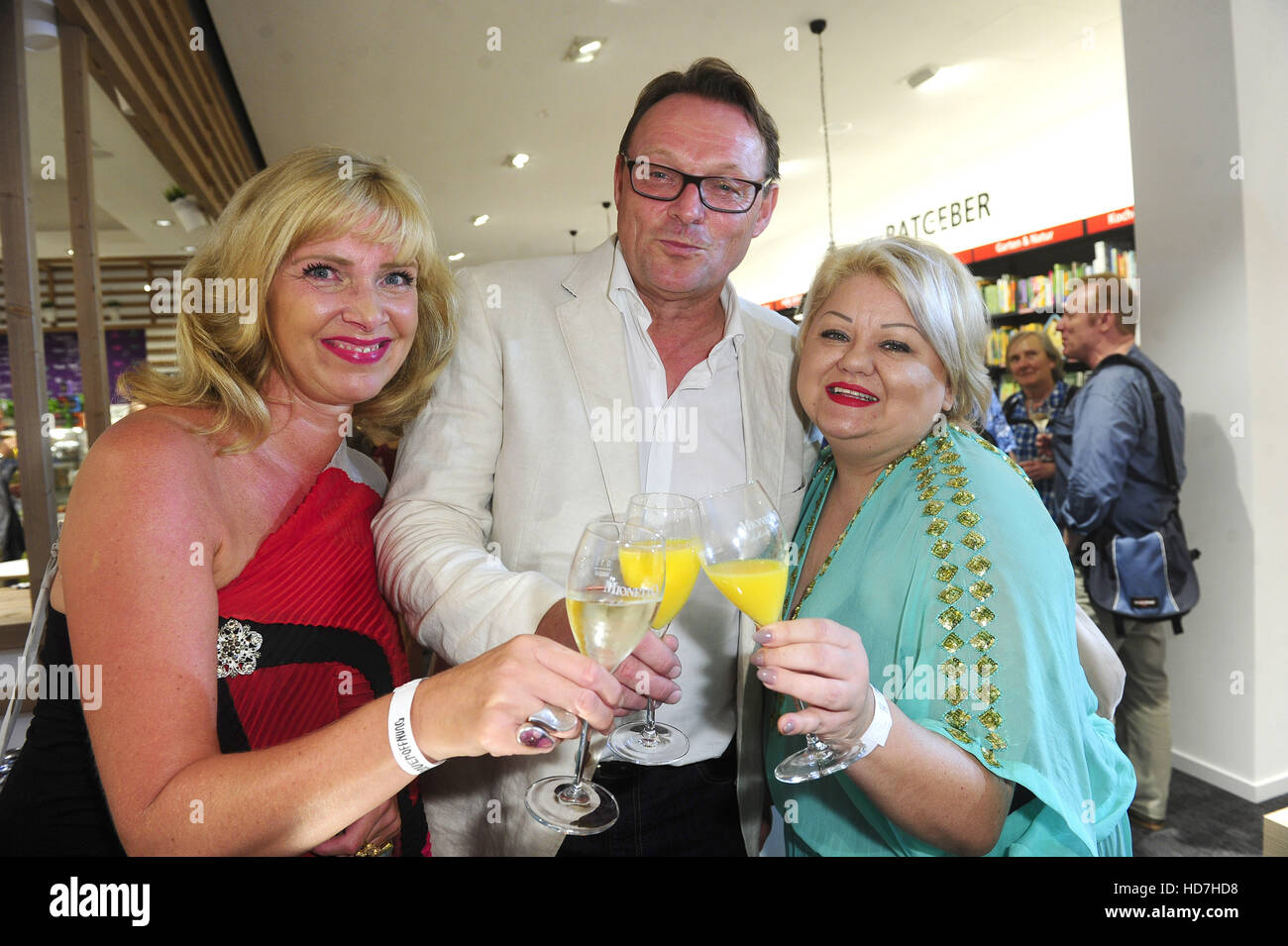 Hugendubel Pre-Opening at Schloßstrasse Berlin. Featuring: Nanna ...