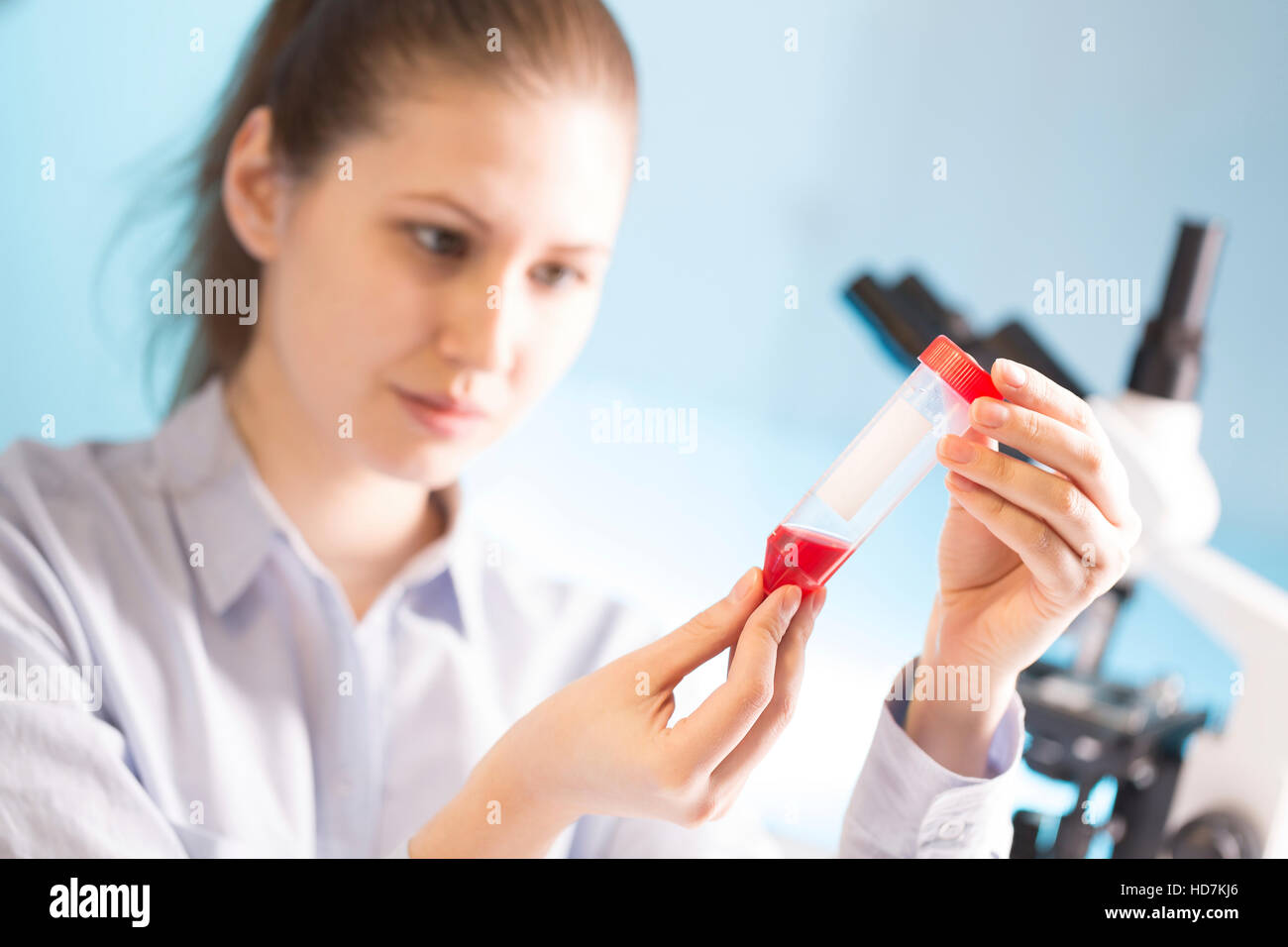Woman blood test hi-res stock photography and images - Alamy