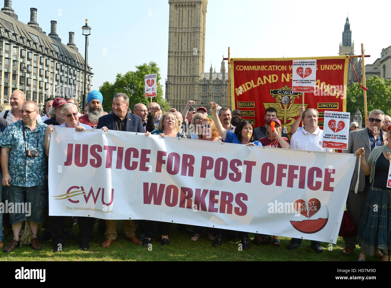 Striking post office workers hi-res stock photography and images - Alamy