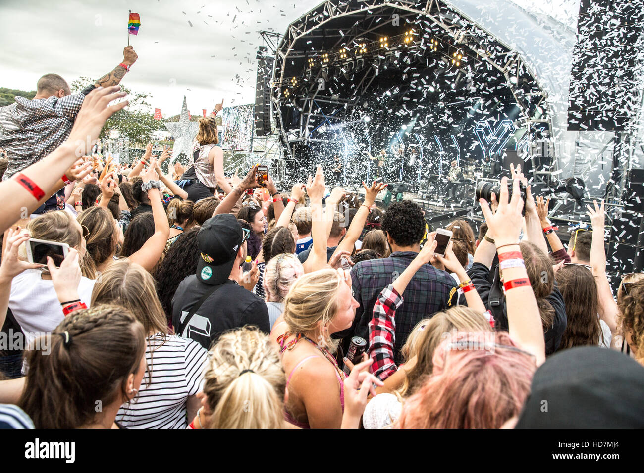 Years & Years performing at Bestival 2016 Featuring: Years & Years ...