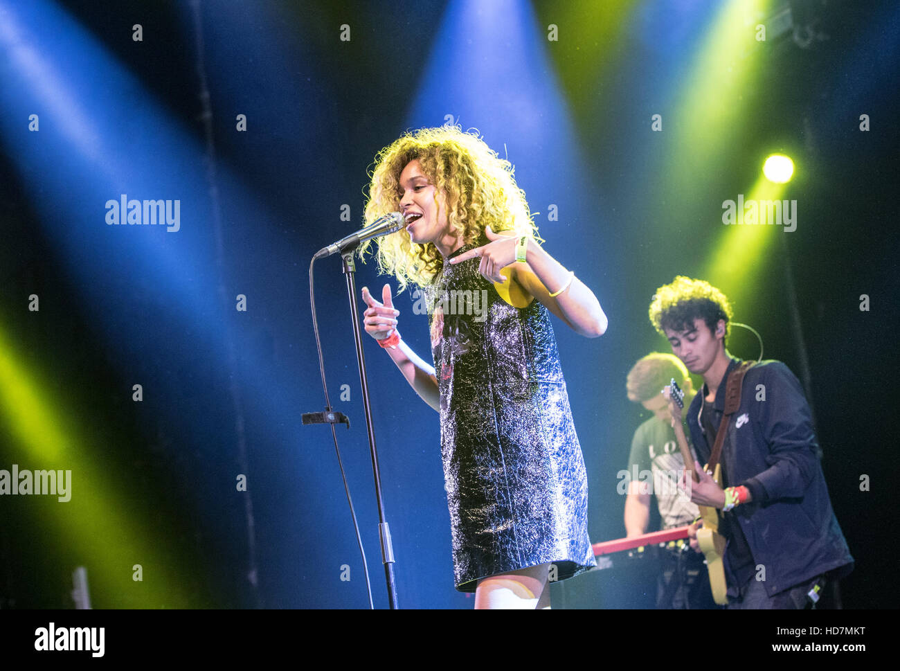 Izzy Bizu performing in the Big Top at Bestival 2016 Featuring: Izzy ...